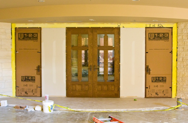 Re-Usable Door Protectors & Construction Protection | 1-2-3 Door Shield